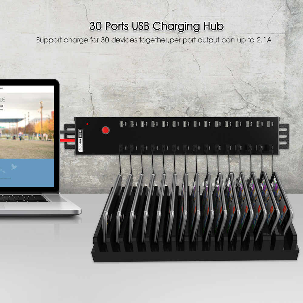 A-812 30 Port USB HUB - Sipolar