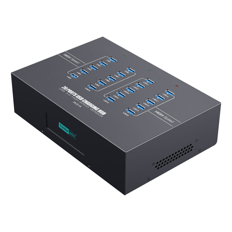 20-Port USB 3.0 Hub Wholesale for High-Speed Data Transfer - Sipolar