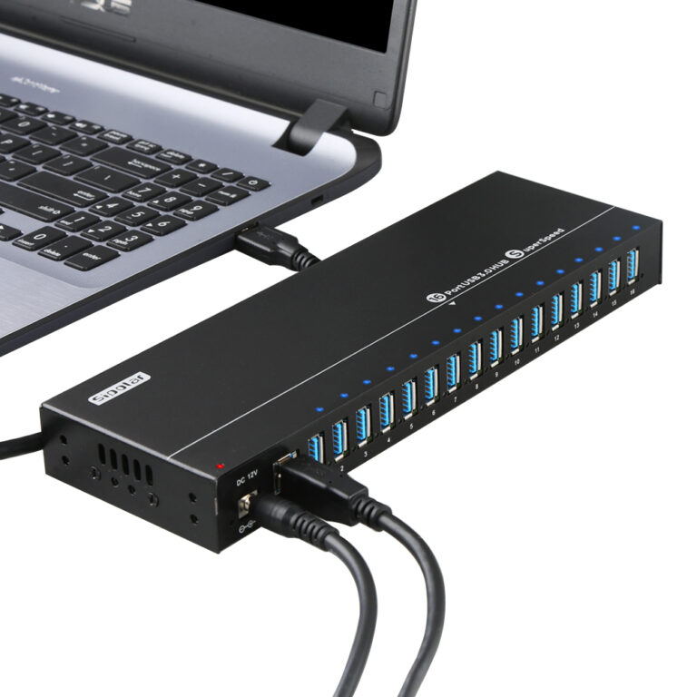 A-316 16 Ports USB 3.0 HUB - Sipolar