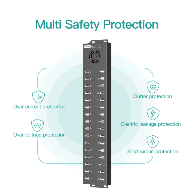 A-832 32 Ports USB 2.0 HUB - Sipolar