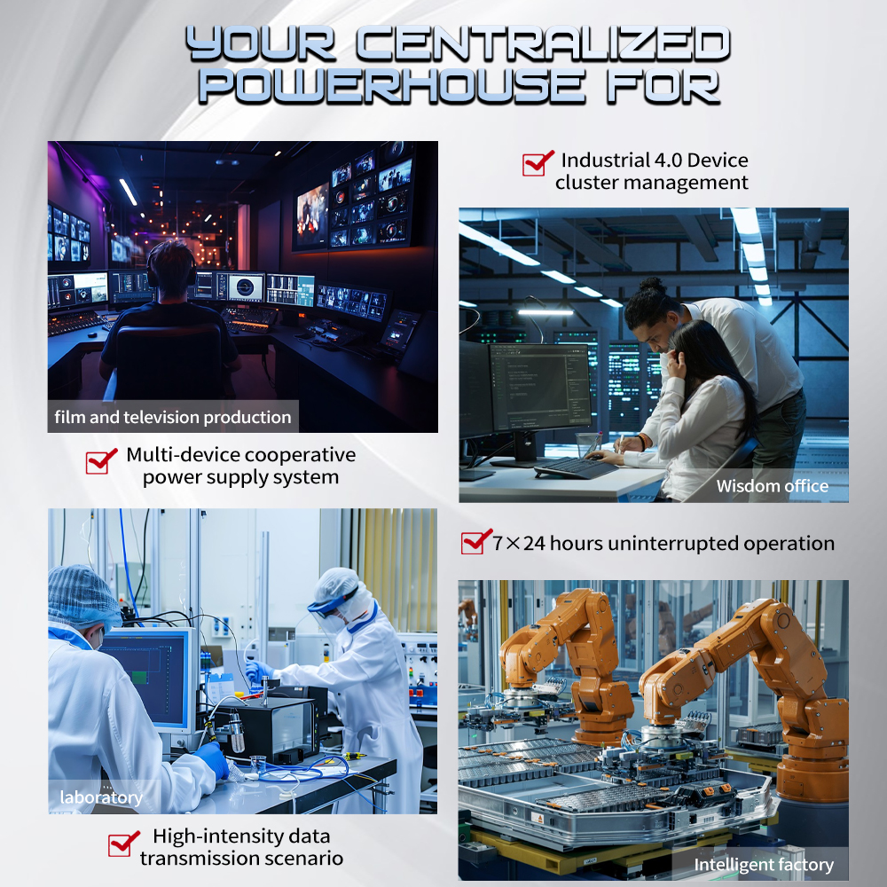 16-Port USB-C Rack Mount Hub Supplies for Reliable Charging - Sipolar